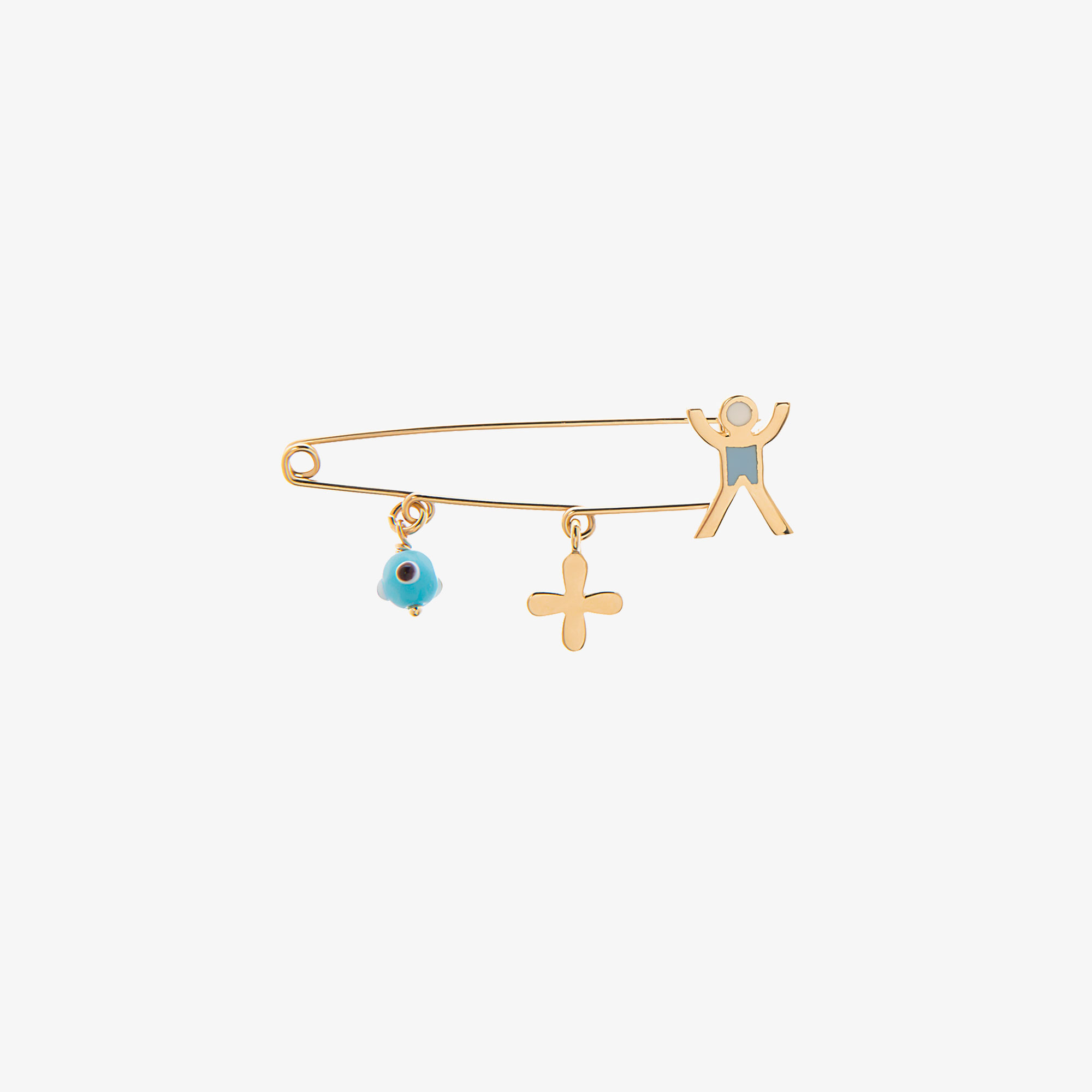 Kids pin with enamel details | Venetia Vildiridis E-Shop