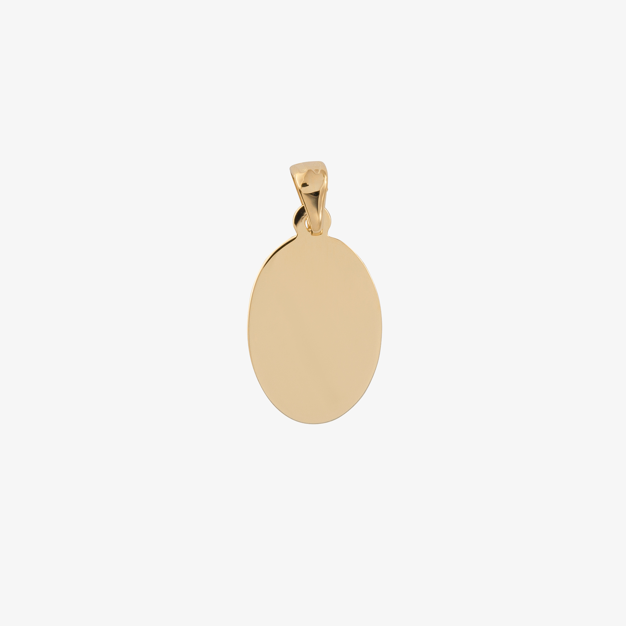 Gold oval tag | Venetia Vildiridis E-Shop