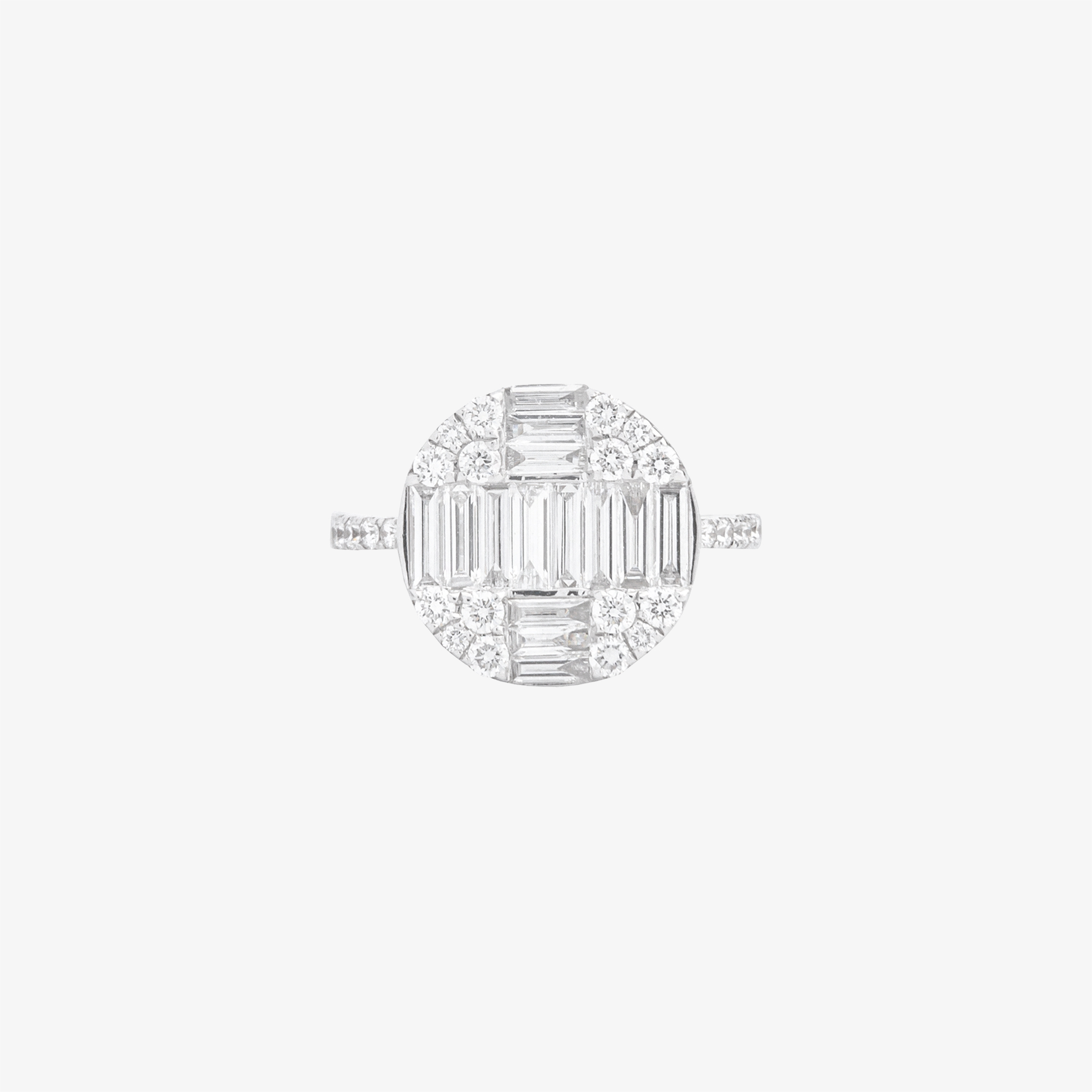 Round diamond ring | Venetia Vildiridis E-Shop
