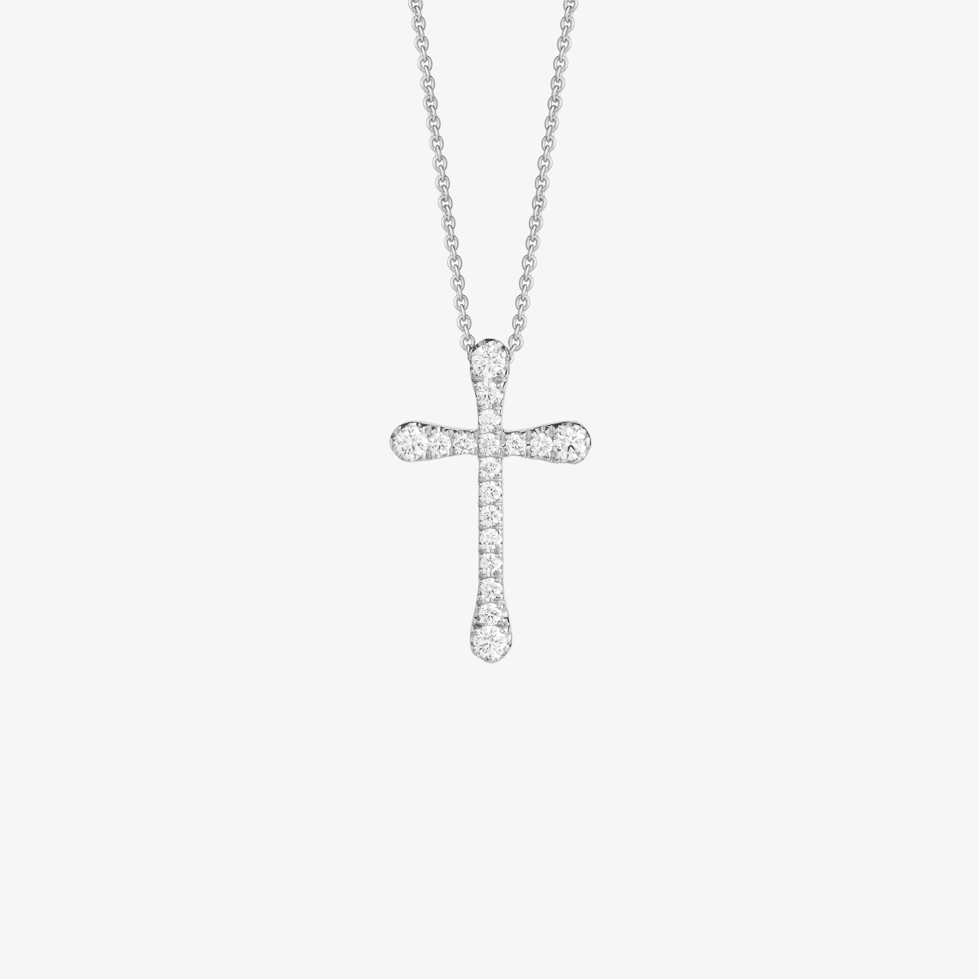 white gold cross with diamonds | Venetia Vildiridis E-Shop