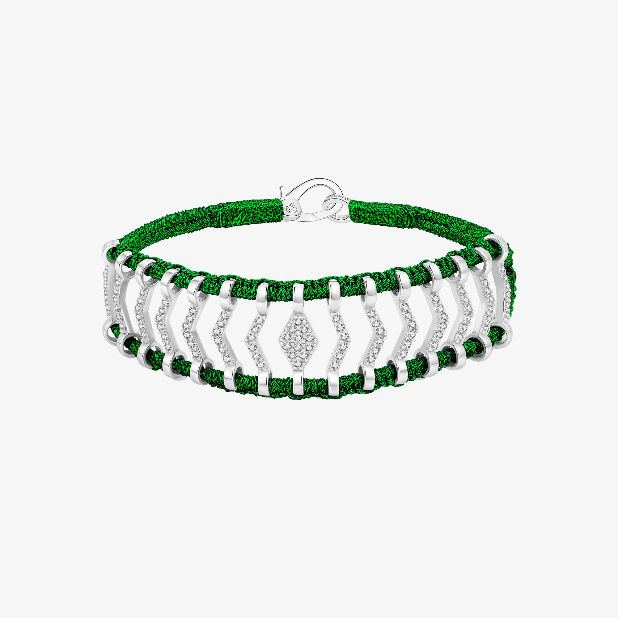 Van Den Abeele Bracelet ''Itacare'' grass | Venetia Vildiridis E-Shop